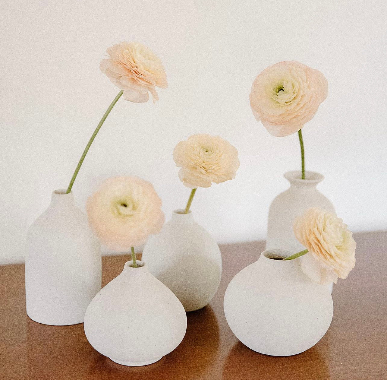 Natural Ceramic Bud Vase | Camilia Supply | Modern Home & Floral Supply